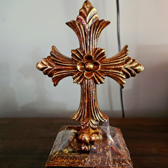 UnBranded | Accents | Gold Colored Cross Trinket Box | Poshmark